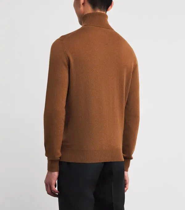 Isaia Cashmere Rollneck Sweater