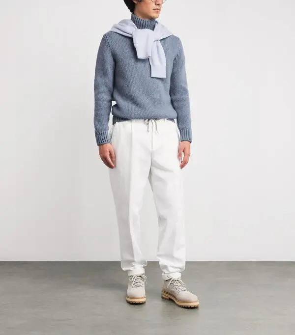Eleventy Wool High-neck Sweater