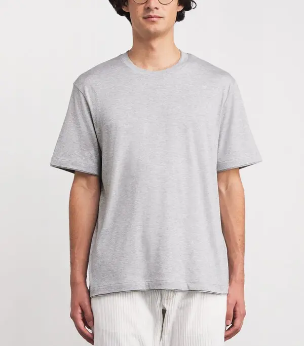 Eleventy Cotton-blend Jersey T-shirt