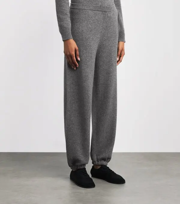 Theory Cashmere Cuffed Sweatpants - Grey