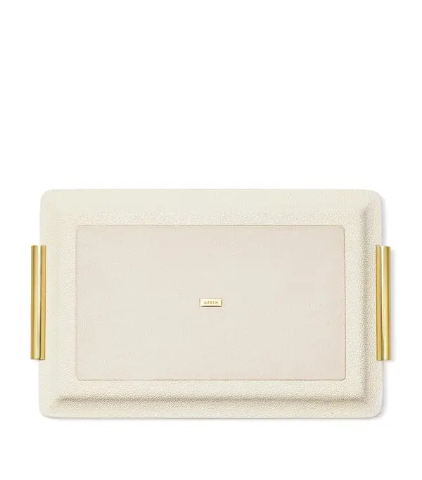 Aerin Small Shagreen Vanity Tray