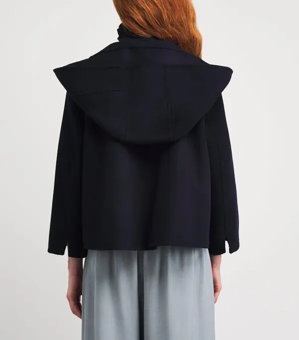 WOLK MORAIS Cashmere Hooded Paletot Jacket