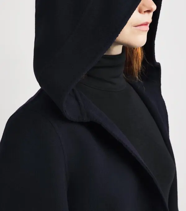 WOLK MORAIS Cashmere Hooded Paletot Jacket