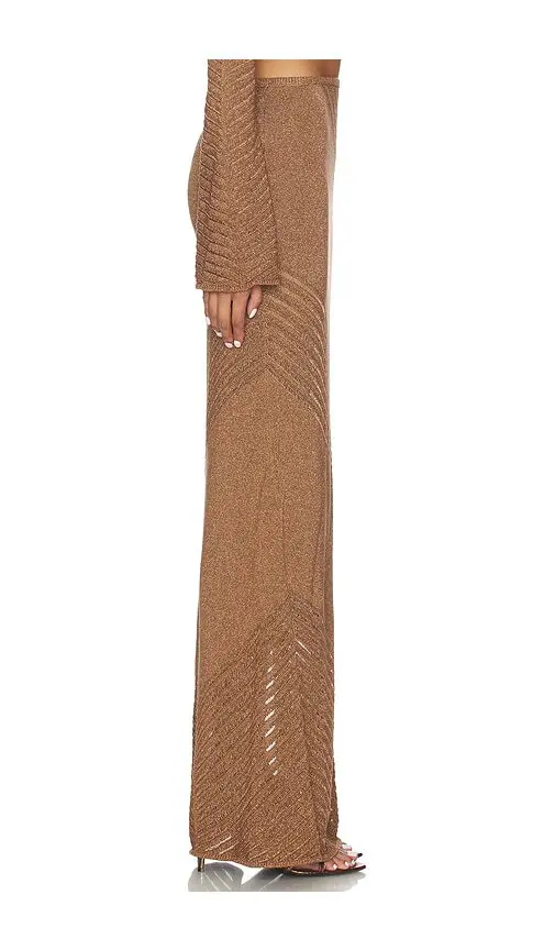 Devon Windsor Bria Maxi Skirt - Truffle