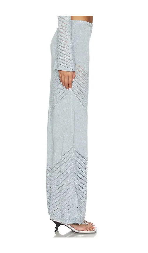 Devon Windsor Bria Maxi Skirt - Azure