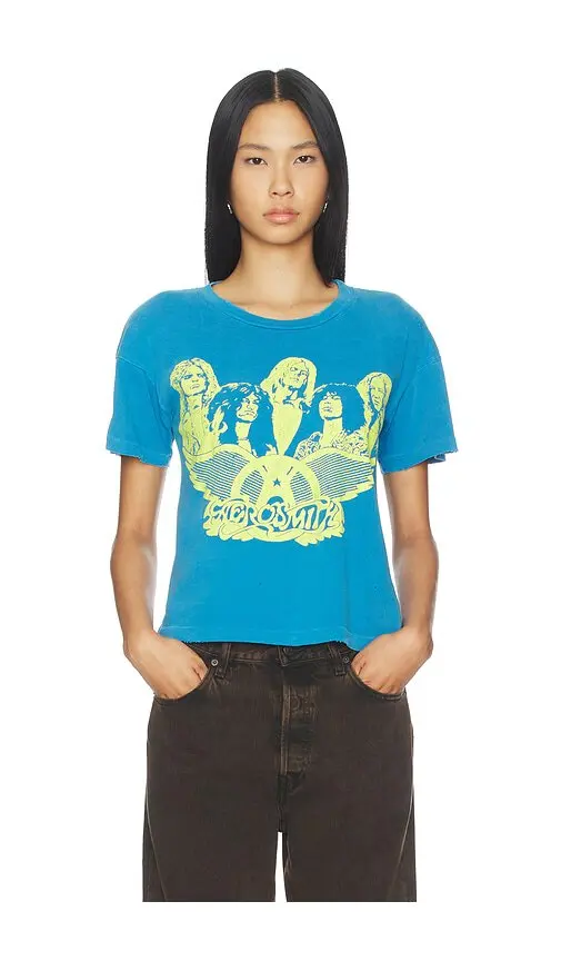 MadeWorn Aerosmith Crop Tee