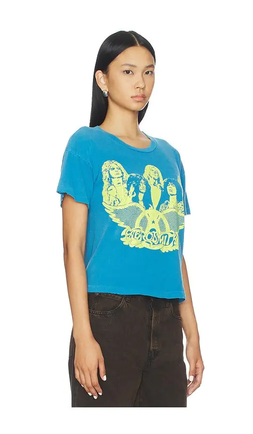 MadeWorn Aerosmith Crop Tee