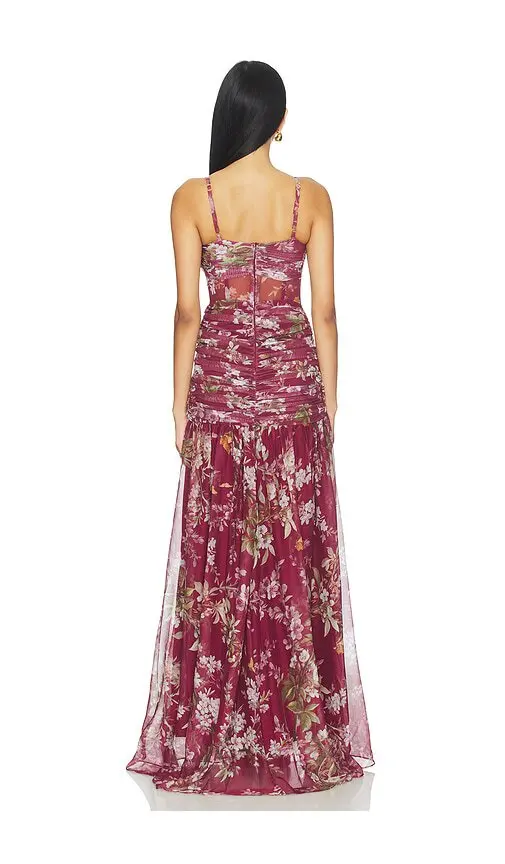 PatBO Delicata Beaded Gown