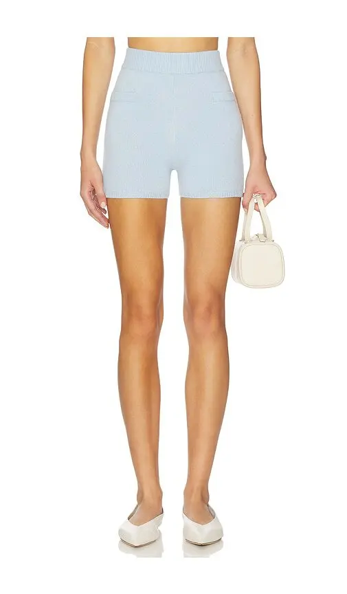 AEXAE Cashmere Knit Pocket Shorts