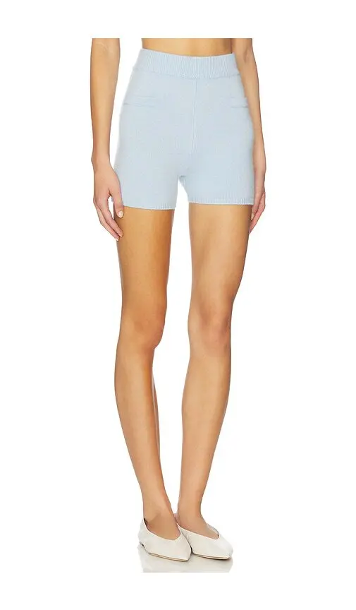 AEXAE Cashmere Knit Pocket Shorts