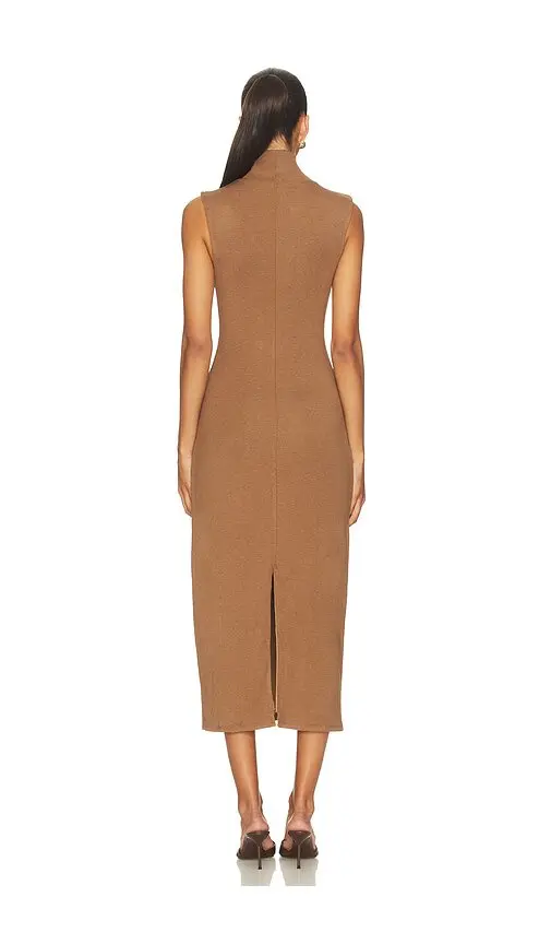 Astr The Label Riana Midi Dress - Chestnut
