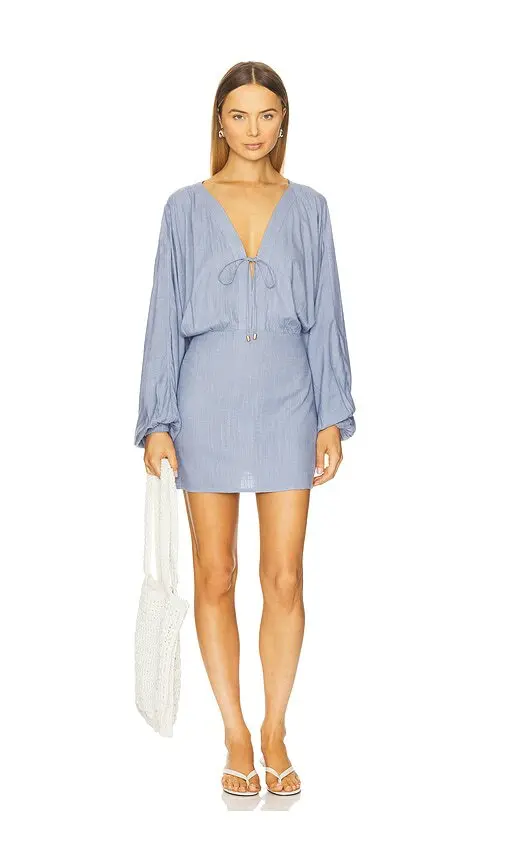 L*Space Deia Mini Dress - Chambray