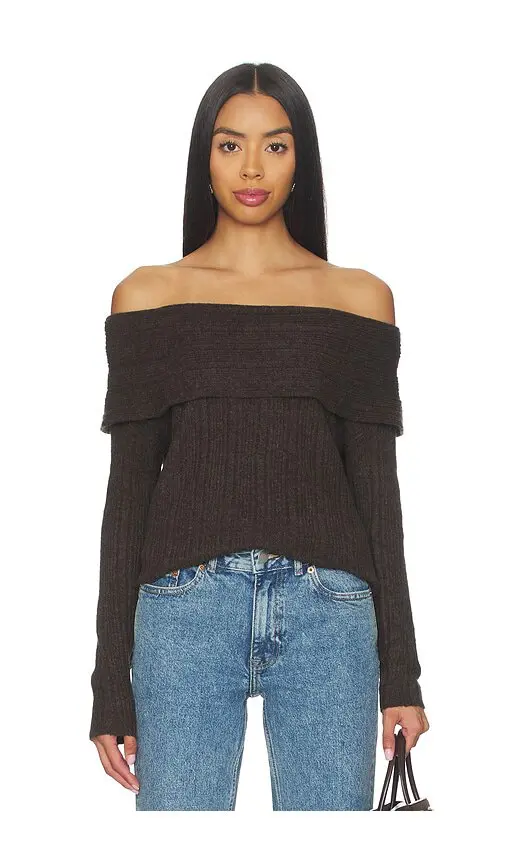 Heartloom Kat Off-shoulder Sweater