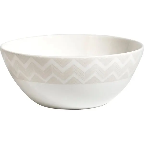 Missoni Soup Bowl 2 Pcs. Set - White