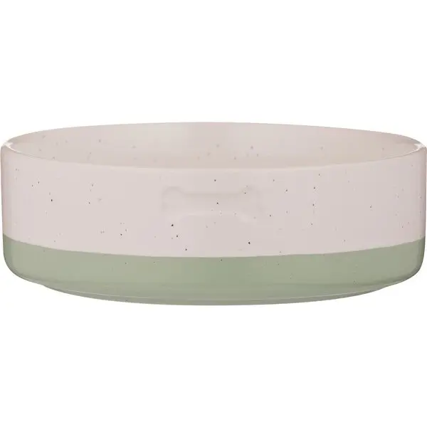 MASON CASH Speckle Dip Dog Bowl 7 Inch - Multicolored