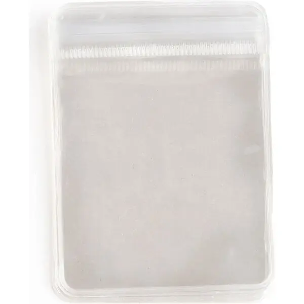 HIBANA Jewelry Storage Pouches Set Of 40 - Clear