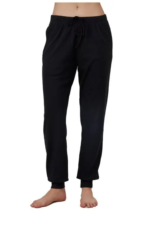GOTTEX Sandy Days Loungewear Jogger Bottoms - Black