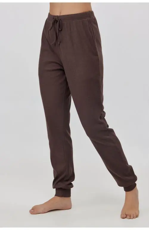 GOTTEX Sandy Days Loungewear Jogger Bottoms - Dark-brown