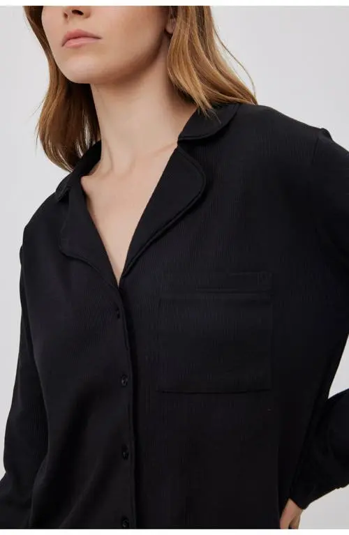 GOTTEX Sandy Days Button-up Loungewear Top