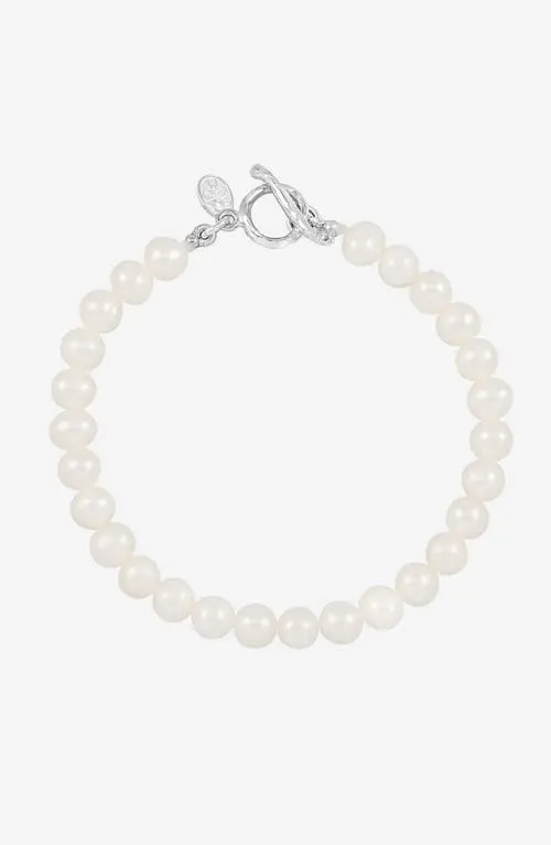 DOWER & HALL Freshwater Pearl And Bracelet - Sterling Silver