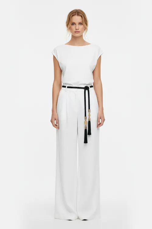 DANIELA MILLAN JEWELRY Silk Tassel Belt