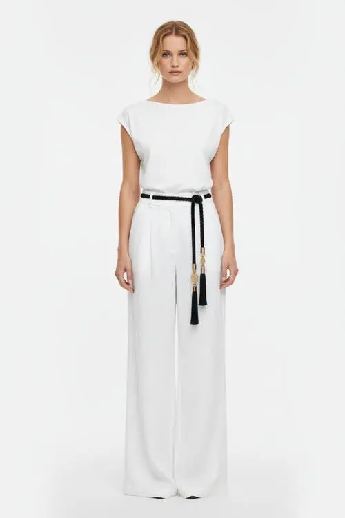 DANIELA MILLAN JEWELRY Silk Tassel Belt