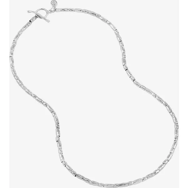 DOWER & HALL Rice Nomad Necklace - Sterling Silver