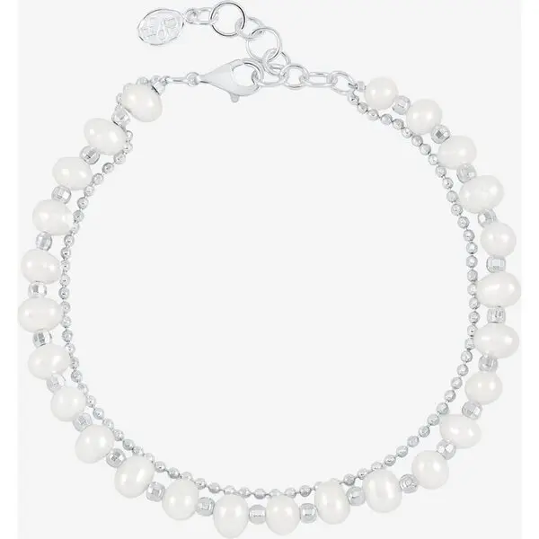 DOWER & HALL Freshwater Pearl Bracelet - Sterling Silver