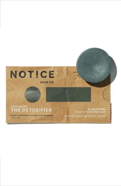 NOTICE HAIR CO. Detoxifier Conditioner Bar - N/a