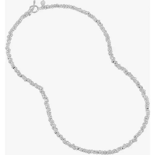 DOWER & HALL Signature Small Nugget Chain Necklace - Sterling Silver