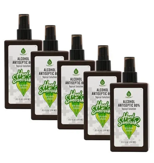 PURSONIC Moisturizing Hand Sanitizer 80% Alcohol - Brown
