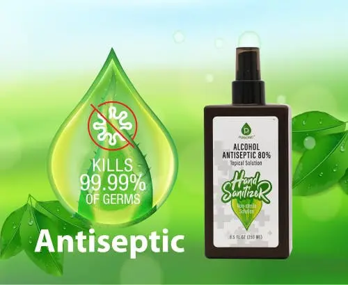 PURSONIC Moisturizing Hand Sanitizer 80% Alcohol