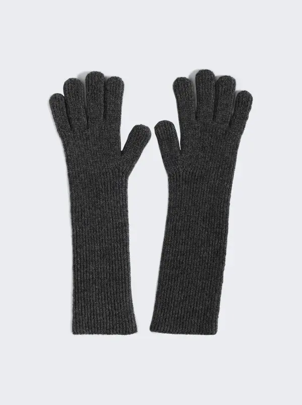 THE ROW Nippi Gloves - Grey