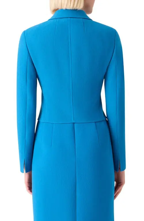 Akris Helios Cropped Jacket - Twilight