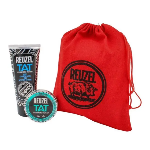 REUZEL Tat Hydrabalm Tattoo Balm & Buff Exfoliating Cleanser Duo - One-color