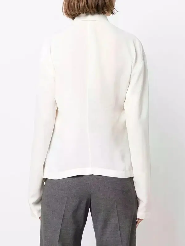 Brunello Cucinelli Silk Wrap Blouse