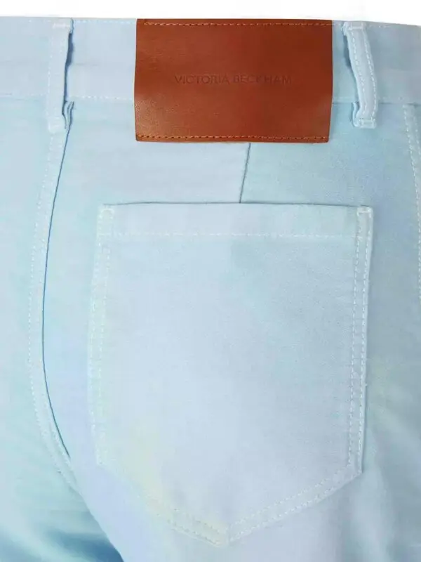 Victoria Beckham Patch-pocket Flared Jeans
