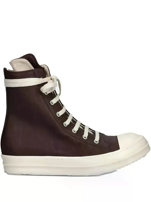 Rick Owens Lace-up Zip Sneakers