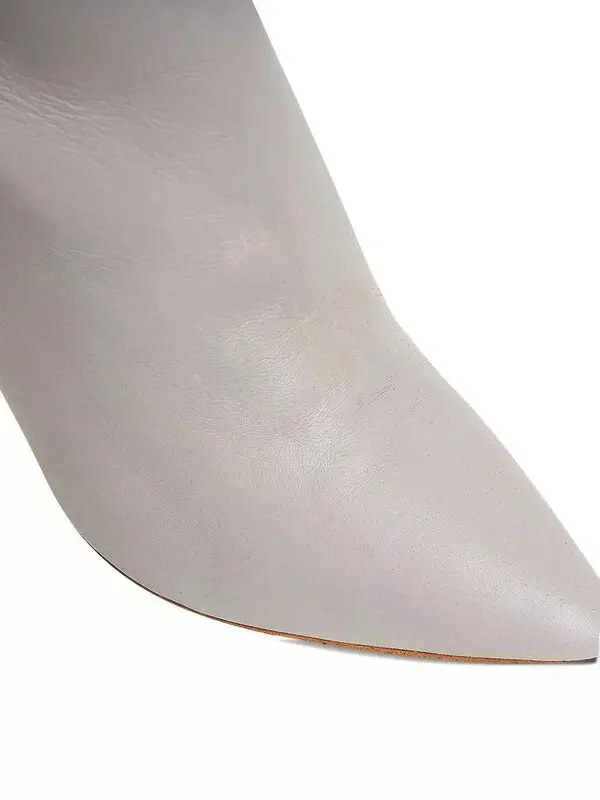 GINISSIMA 95mm Milla Knee-high Boots - Grey