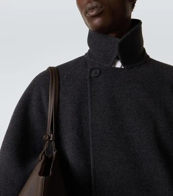 THE ROW Eomer Virgin Wool Coat - Grey