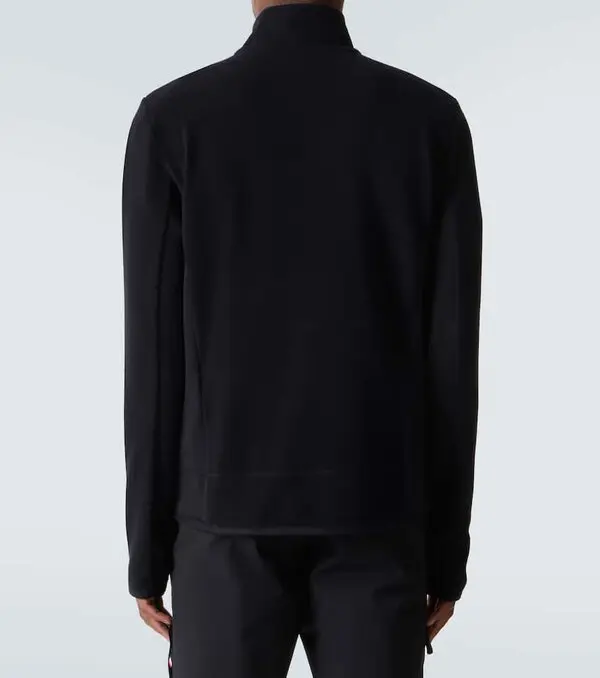 Moncler Technical Fleece Half-zip Ski Top