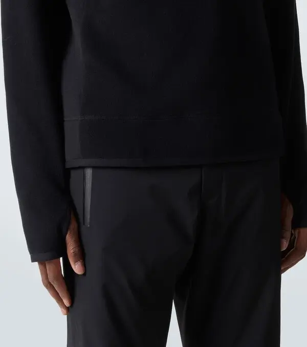 Moncler Technical Fleece Half-zip Ski Top