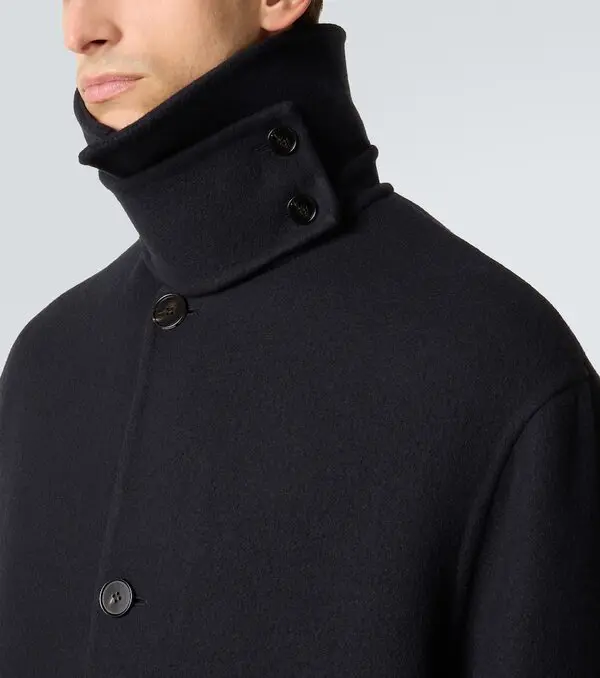 Moncler Jil Sander Virgin Wool Down Coat
