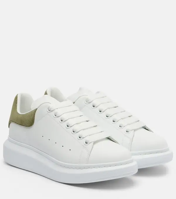 Alexander McQueen Oversized Leather Sneakers