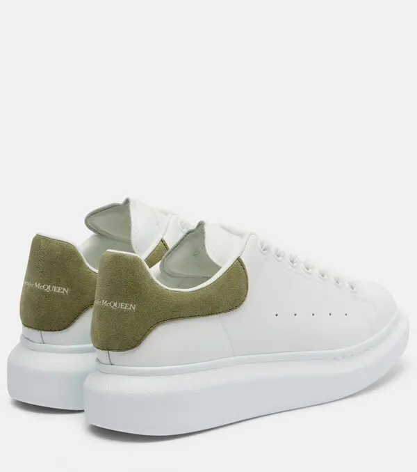 Alexander McQueen Oversized Leather Sneakers