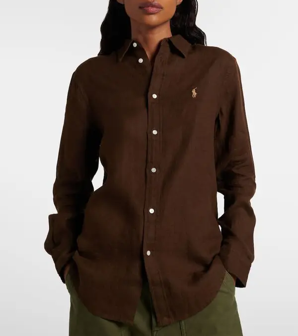 Polo Ralph Lauren Logo Linen Shirt