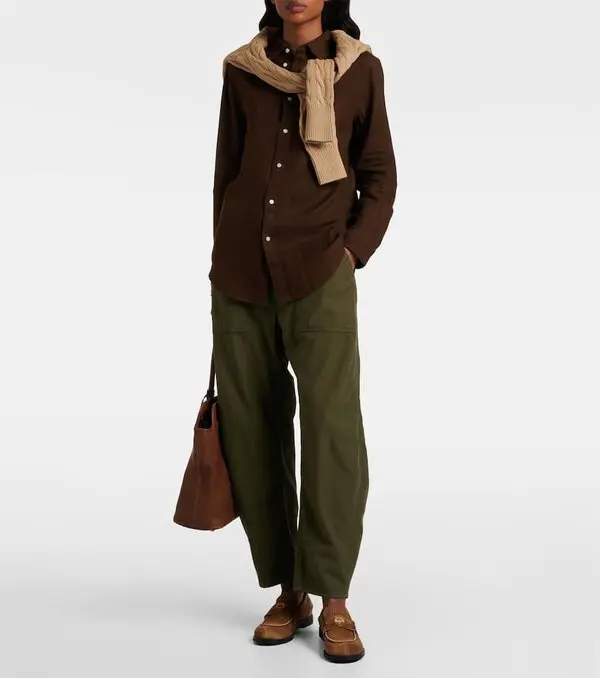 Polo Ralph Lauren Logo Linen Shirt