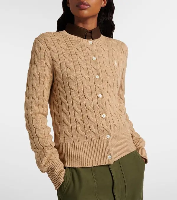 Polo Ralph Lauren Cable-knit Cotton Cardigan