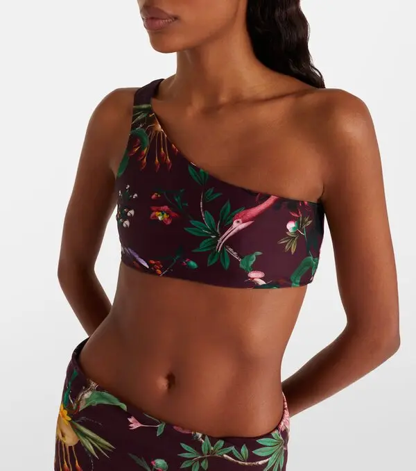 La DoubleJ Goddess Printed Bikini Top - Multicoloured