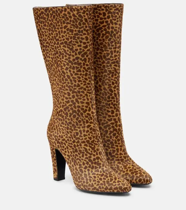 Valentino Garavani Hotty Leather Knee-high Boots